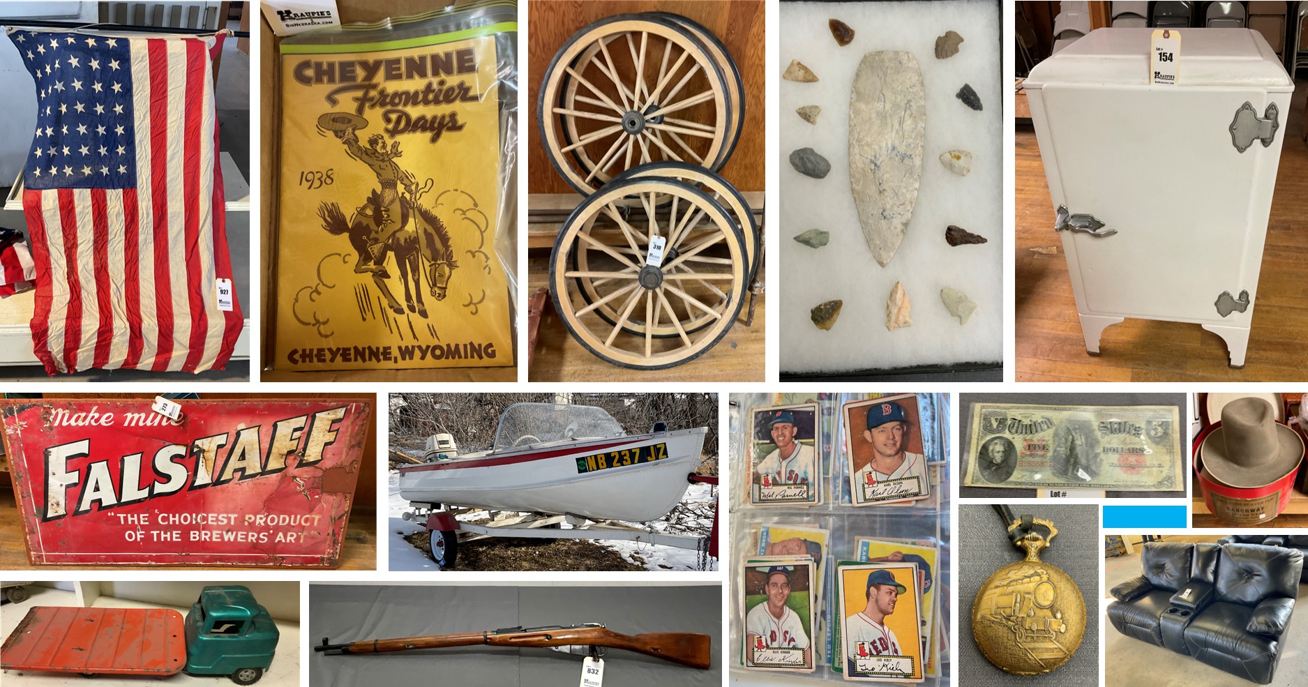 Step Back In Time Antique & Collectible Auction • Kraupie's Real Estate ...