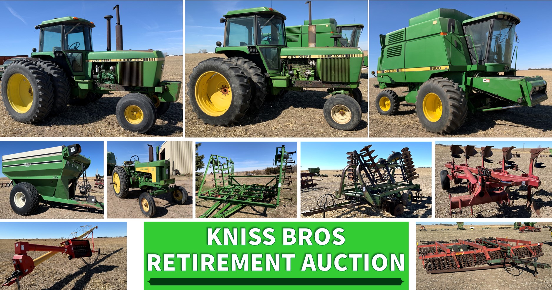 Kniss Brothers Retirement Auction • Kraupie's Real Estate & Auctioneers